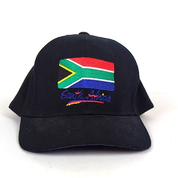 Vintage | Accessories | Vintage South African Flag Baseball Cap | Poshmark